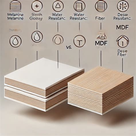 What Is The Difference Between Mdf And Melamine Explained