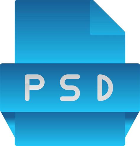 Psd File Format Icon 15831041 Vector Art At Vecteezy