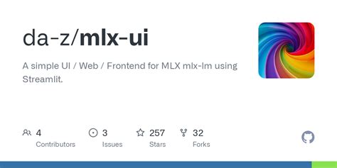 github da z mlx ui a simple ui web frontend for mlx mlx lm using
