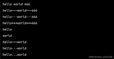 分隔符与结束符python Csdn博客