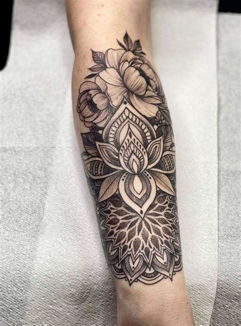 Mandala Flower Tattoo Sleeve