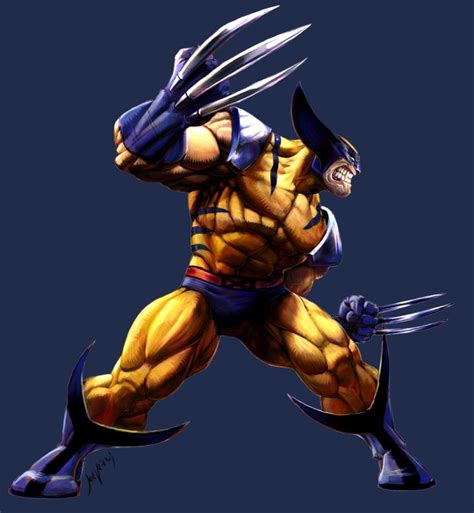 Wolverine Art Marvel Vs Capcom 2 2009 Art Gallery Artofit