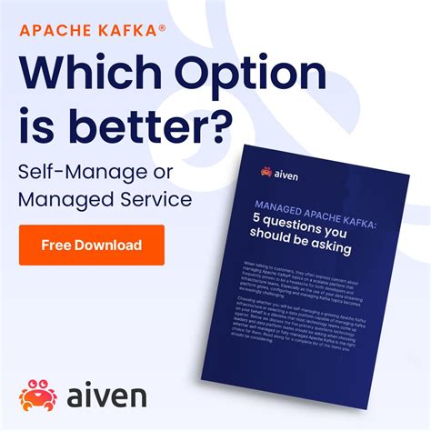 Aiven On Linkedin Managed Apache Kafka 5 Questions You Should Be Asking