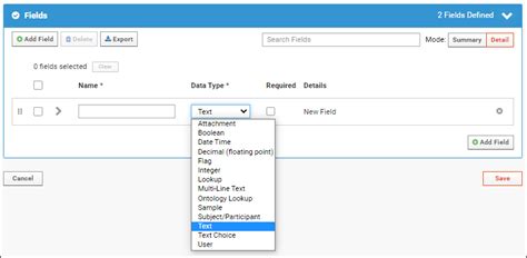 Field Editor Documentation