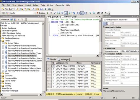 SQL Server Management Studio