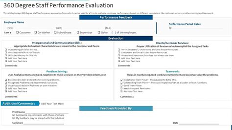Internal Employee Succession 360 Degree Staff Performance Evaluation Brochure Pdf