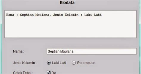Latihan Praktikum Java Netbeans Materi Teknik Informatika • Informasi Teknologi Informasi