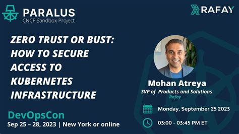 Rafay At Devopscon 2023 In New York City Rafay Product Documentation