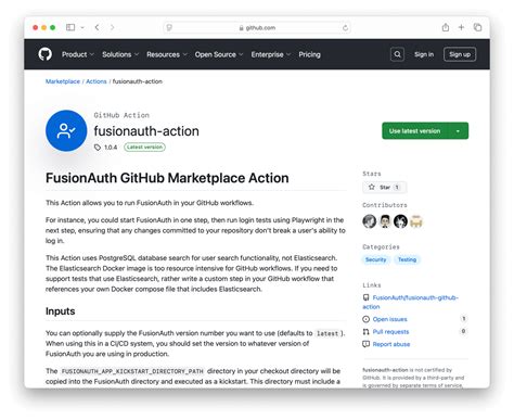 github actions marketplace
