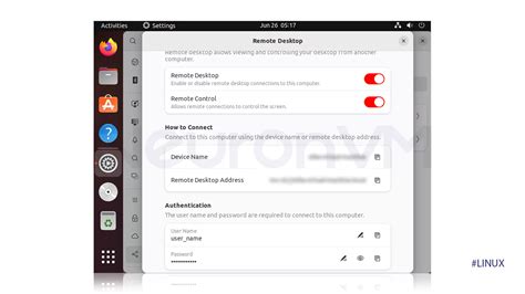 How To Install Desktop Sharing In Ubuntu GUI On Ubuntu