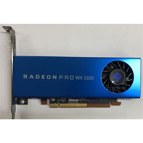amd radeon wx 3100 mini displayport displayport 4gb ddr5 gpu โปรไฟล์สูง