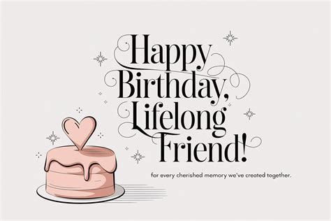Free Download Happy Birthday Lifelong Friend Card