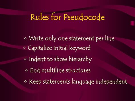 Ppt Pseudocode A Bridge To Programming Powerpoint Presentation Free Download Id9161449