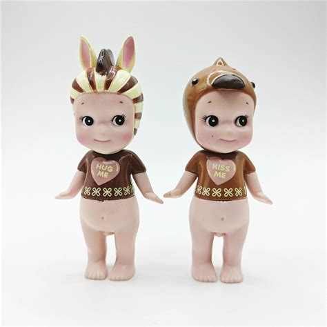 Blind Assembly Box Model Abs Collectible Angel Figurine Valentine Cake