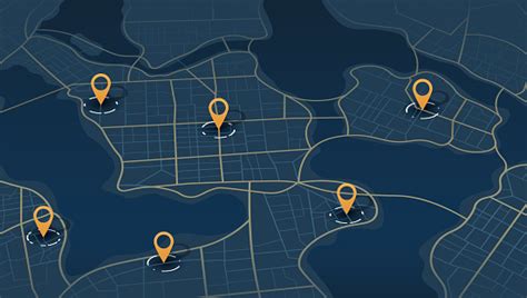 아이소메트릭 추상 지도 배경 역동적인 지도 제작 질감을 위한 다채로운 추상적인 선과 기하학적 모양 웹 디자인 프리젠테이션 및 광고 프로젝트용 벡터 그림입니다 감시에 대한