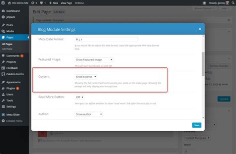 Modify The Divi Blog Fullwidth Layout Quiroz Co