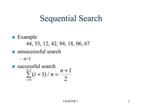 chapter7 sorting ppt