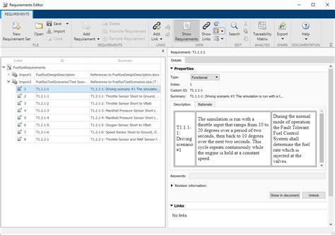 Migrating Requirements Management Interface Data To Requirements Toolbox MATLAB Simulink