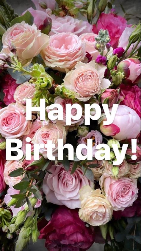 Happy Birthday Flowers Wishes