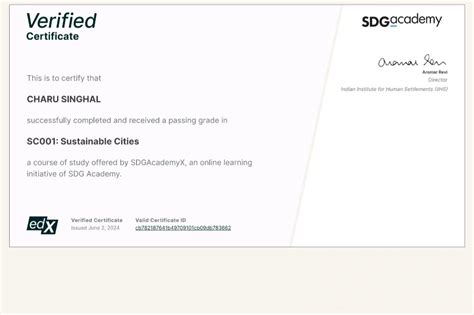 Charu Singhal On Linkedin Sustainability Certification Lifelonglearning