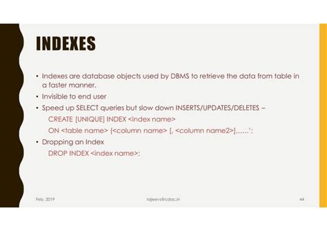 Structured Query Language Sql An Introduction Ppt