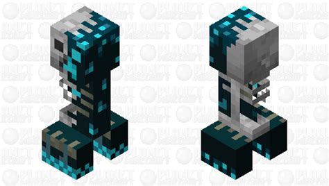 Sculk Infested Creeper Minecraft Mob Skin