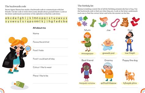 50 Puzzle Challenges Secret Codes Iseek