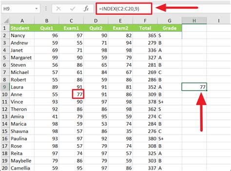 How To Use Index Function In Excel All Things How
