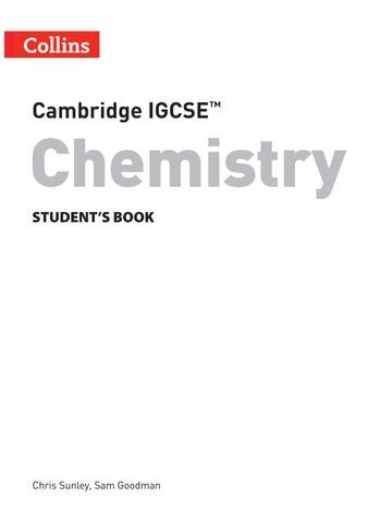 IGCSE Chemistry By Collins Issuu IGCSE Chemistry By Collins Issuu