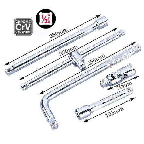 1pc 1 2 Drive Socket Ratchet Extension Bar Adapte Grandado