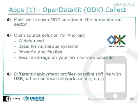 Mobile Data Collection Mdc With Open Data Kit