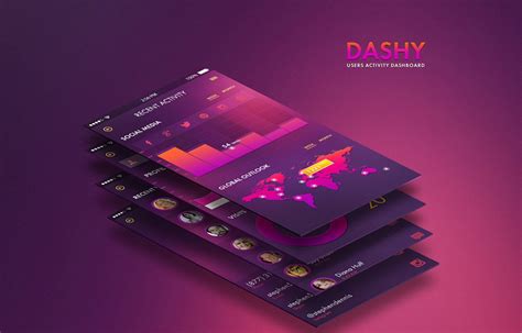 Free Dashboard UI Admin Panel PSD Templates Weshare