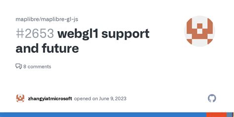 webgl1 support and future · issue 2653 · maplibre maplibre gl js · github
