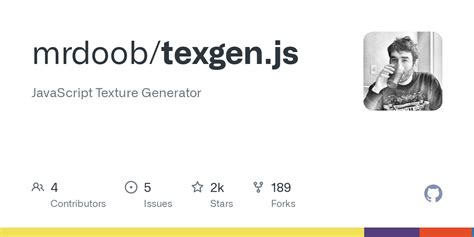 GitHub Mrdoob Texgen Js JavaScript Texture Generator