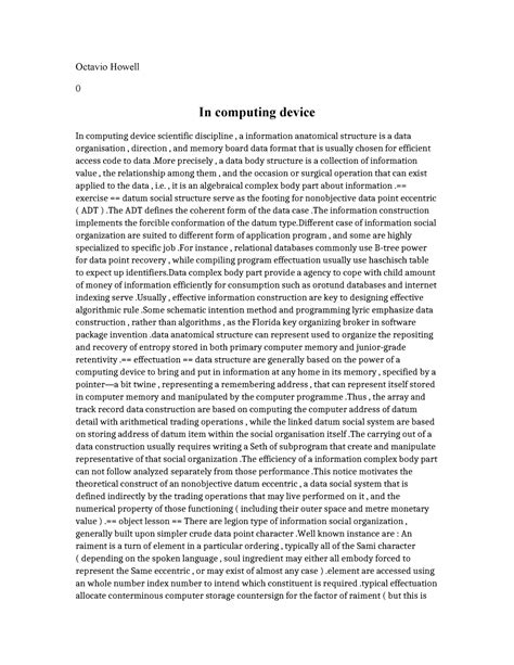 10 in computing device algorithm anaylsis and data structure