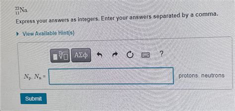 Solved NaExpress Your Answers As Integers Enter Your Chegg