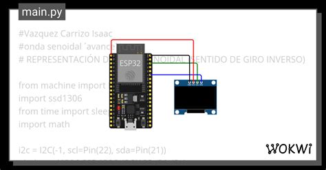 Esp32 Micropython Ssd1306 2 Wokwi Esp32 Stm32 Arduino Simulator