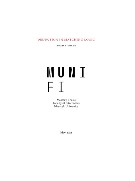 thesis pdf first order logic interpretation logic