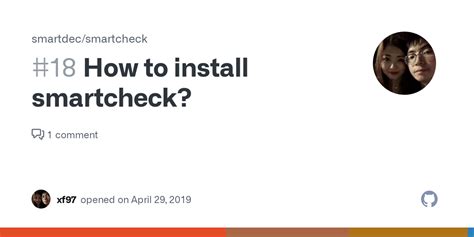 How To Install Smartcheck Issue Smartdec Smartcheck GitHub
