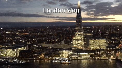 In London Vlog런던시내를 360도 내려다 볼수있는 무료전망대 스카이가든 런던에어비앤비 런던여행 유럽여행 스콘맛집 런던일상 런던여행브이로그