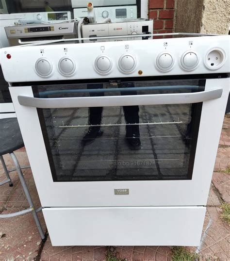 Готварска печка “voss” Печка фурна Voss Бял инокс Готварски печки пещи плотове котло