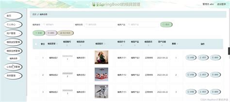 springboot java php node python基于springboot的模具管理【计算机毕设】 springboot框架和