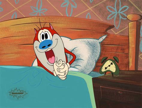 Comic Mint Animation Art The Ren And Stimpy Show Nurse Stimpy 1991