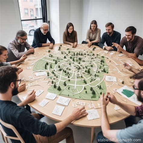 Collaborative Design Methodology Stable Diffusion Online