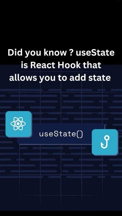 React Hooks What Is Usestate 🤔 Reacthooks Reactjs Usestate Js