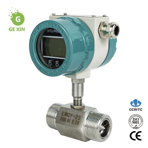 3 8 Inch Water Sensor Npt Thread Connection Turbine Flow Meter China Oil Flow Meter And Flow