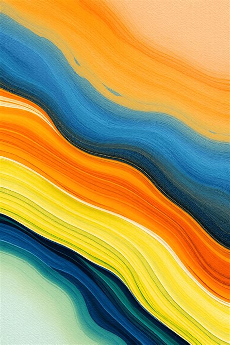 Abstract Wave Patterns In Bold Colors Free Download Ai Scribbles