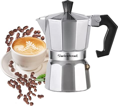 Swindowl Moka Pot Coffee Pots And Stovetop Espresso Maker