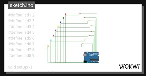 Led Jalan Kanan Wokwi Esp32 Stm32 Arduino Simulator