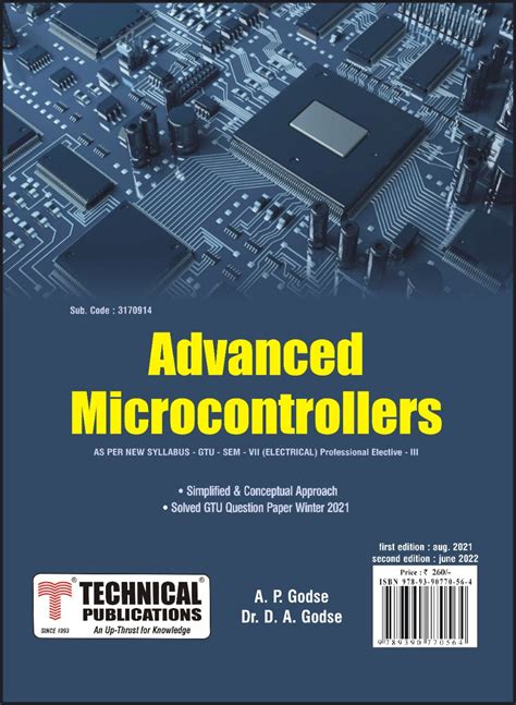 advanced microcontrollers for gtu 18 course vii electrical 317091